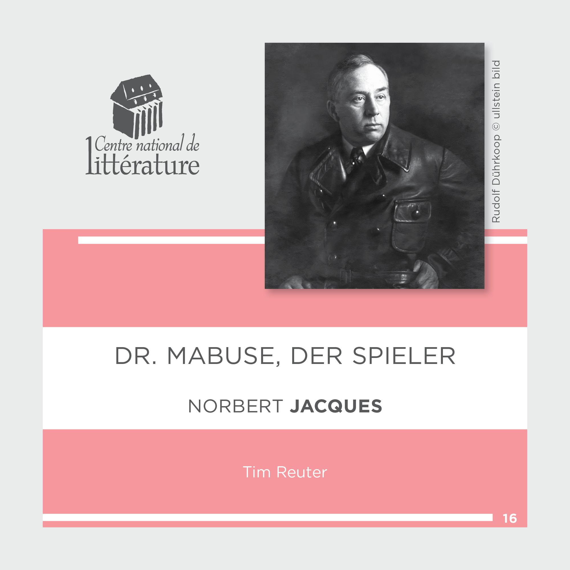 Norbert Jacques: Dr. Mabuse, der Spieler | Heydoo - clever léieren